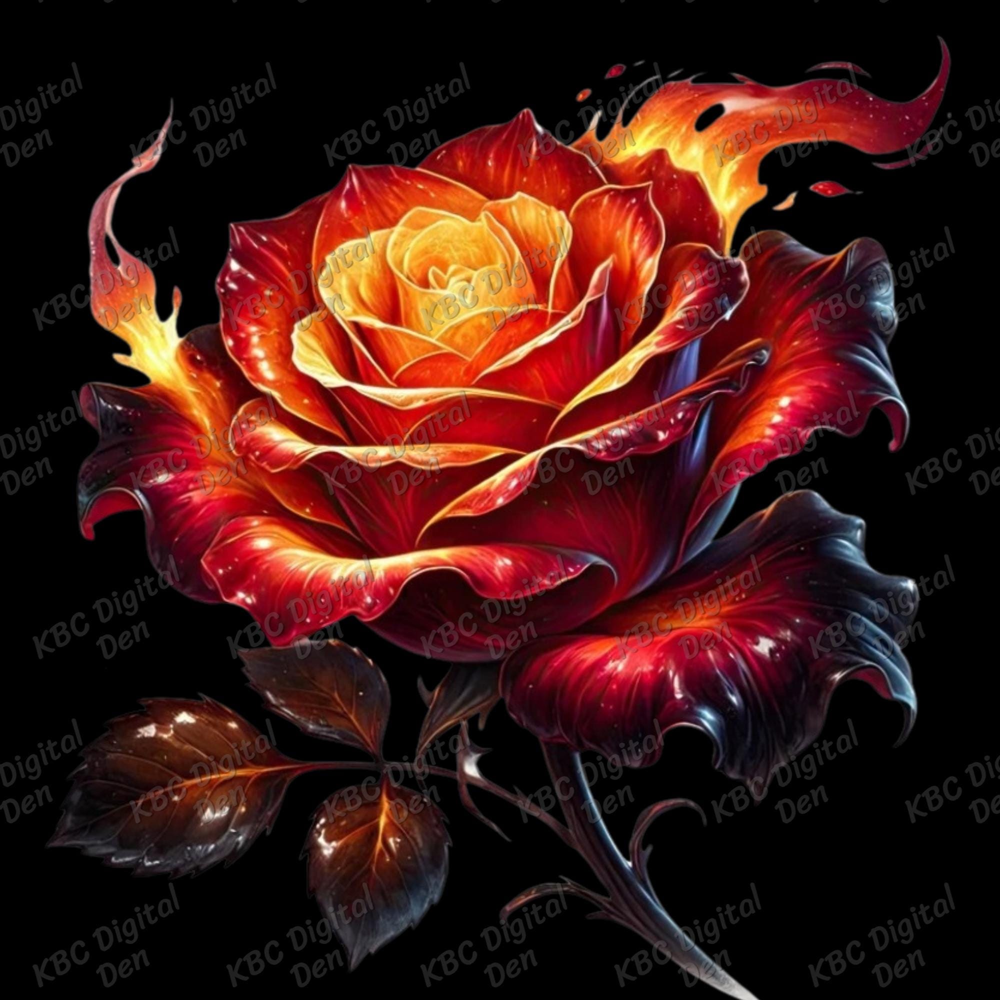 Element Rose Pack, Digital Download, PNG - Etsy