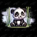Cute Panda Bundle, Digital Download, PNG - Etsy