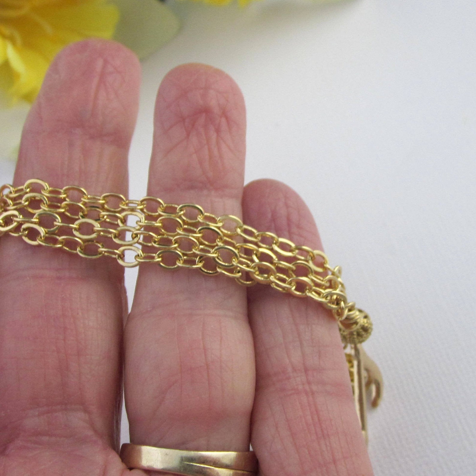 Gold 8th Note Pendant Necklace Gold Quaver Note Charm - Etsy