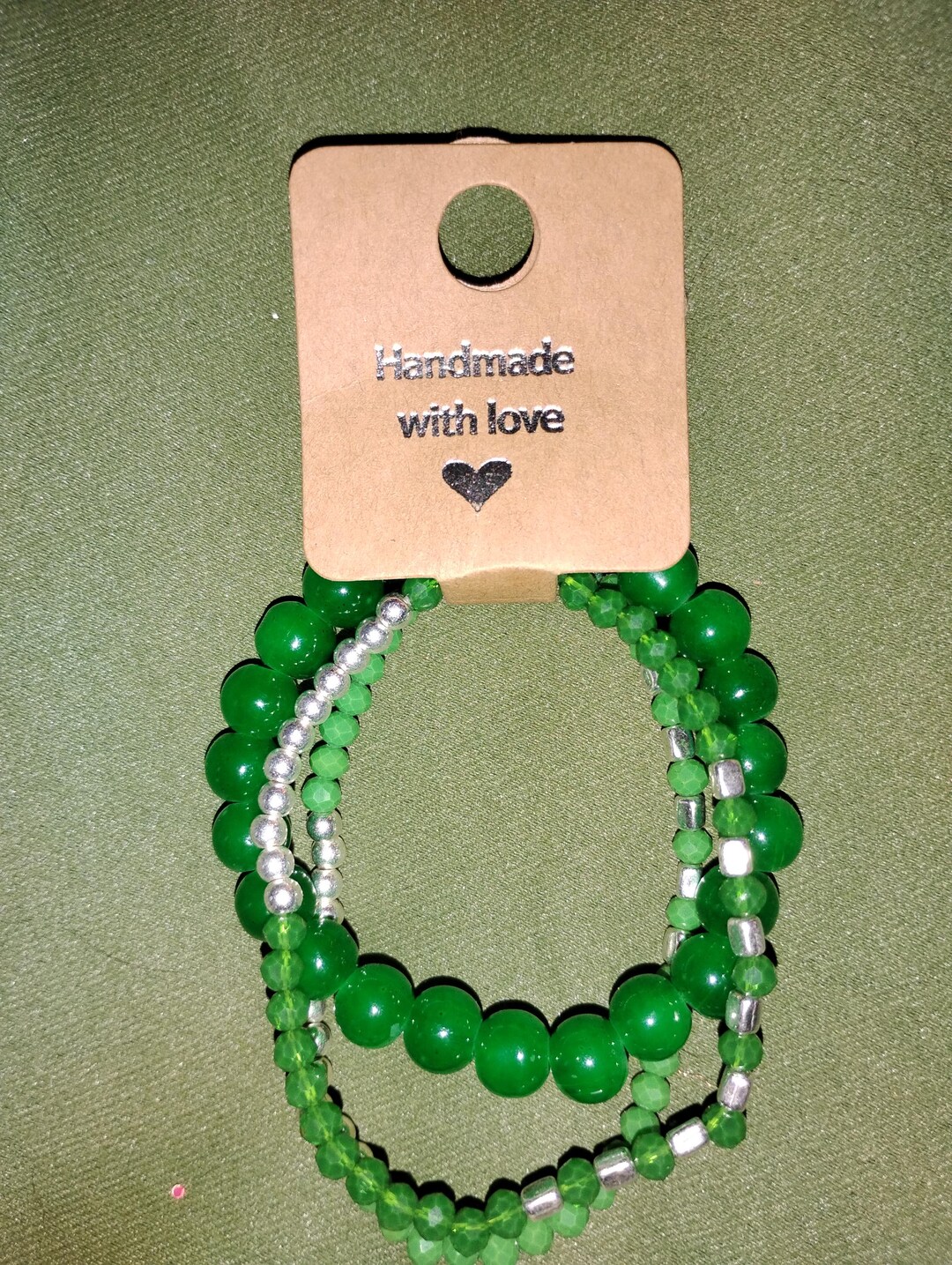 Three for One! Boho Retro Indigenous Handmade Irredesent Beads. Great ...