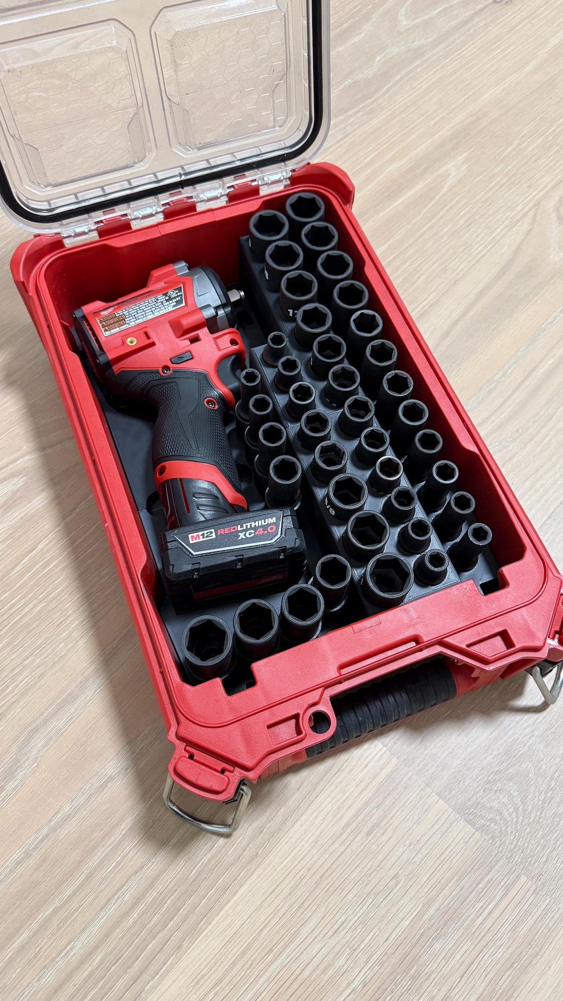 3/8 M12 Stubby Organizer Insert for Milwaukee Packout (insert Only) - Etsy