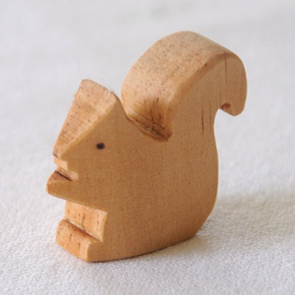 Wooden Squirrel - Etsy