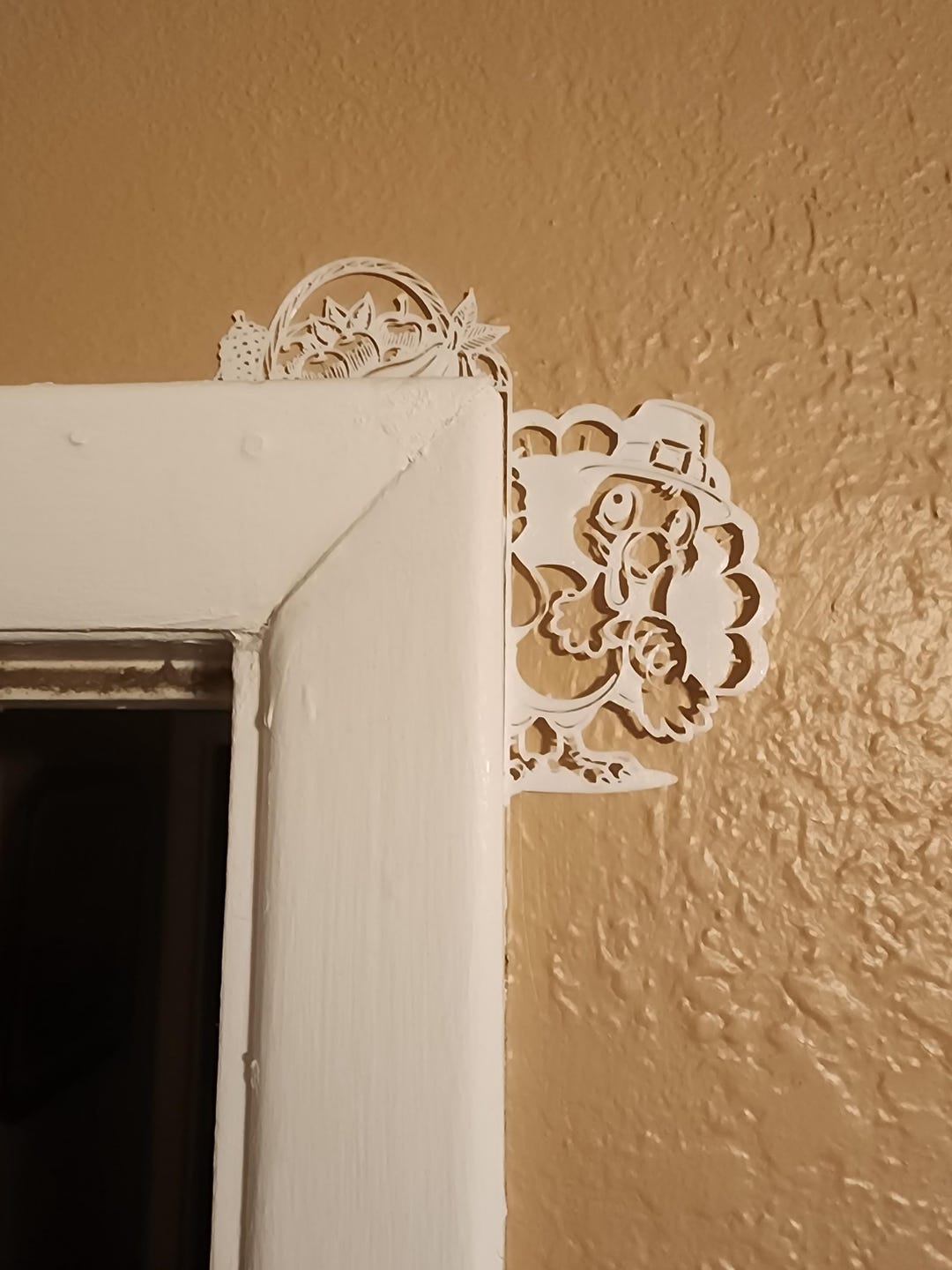 3D Printed Thanksgiving Door Frame Decor - Etsy