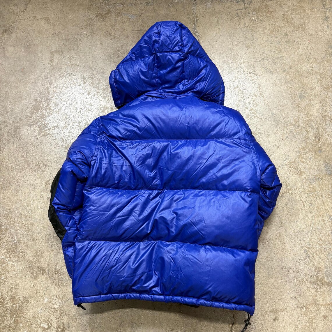 Vintage Timberland Performance Quilted Goose Down Hooded Parka Coat Men ...