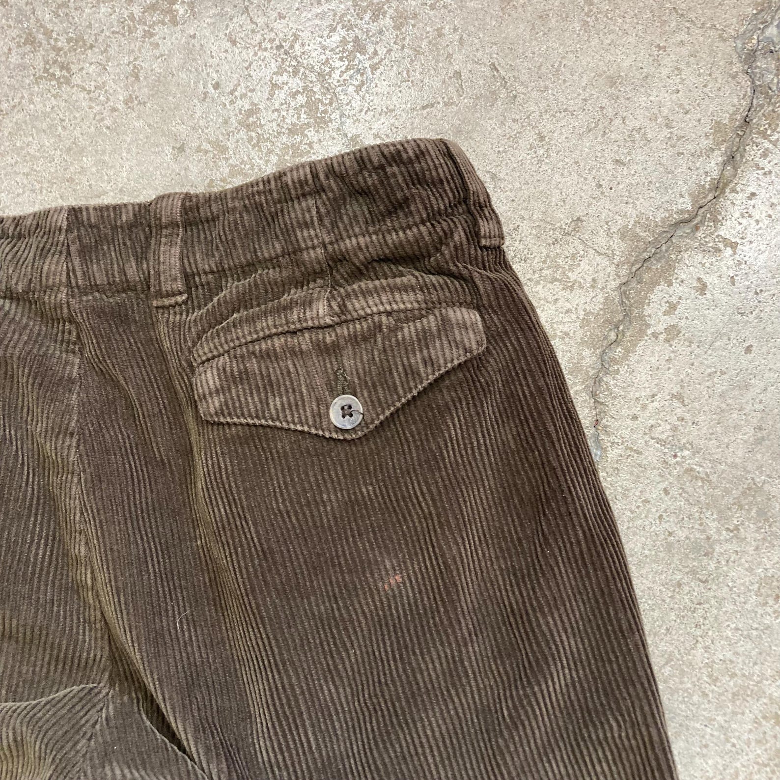 J Crew Brown Wide Wale Corduroy Pants 34x29 - Etsy