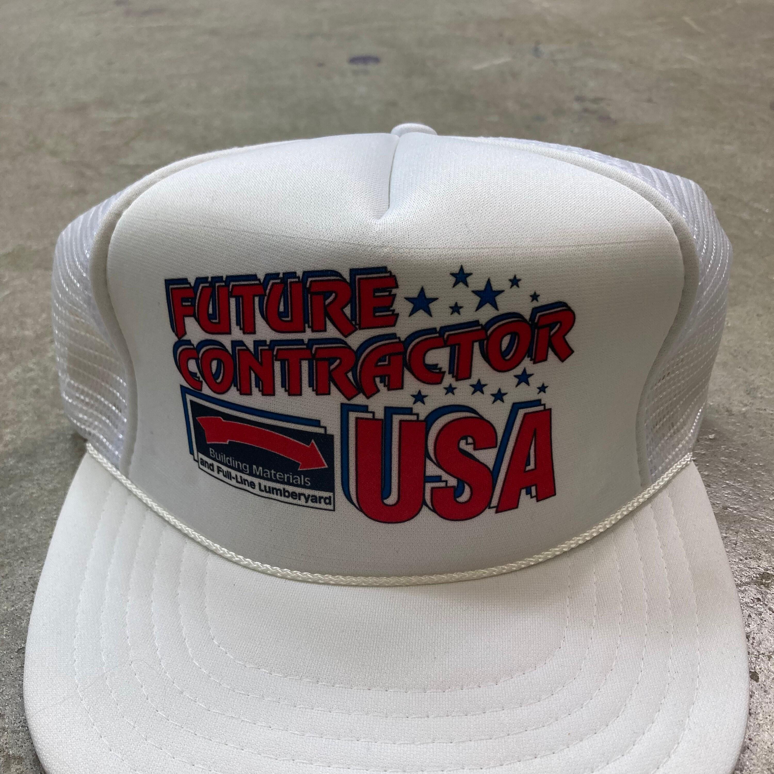 Deadstock Vintage 1990s 1990 Future Contractor Lumber Trucker Snapback ...