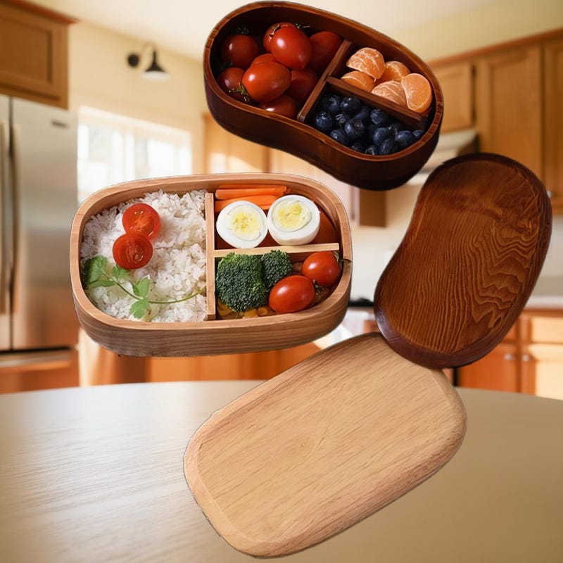 Wooden Bento Box - Etsy