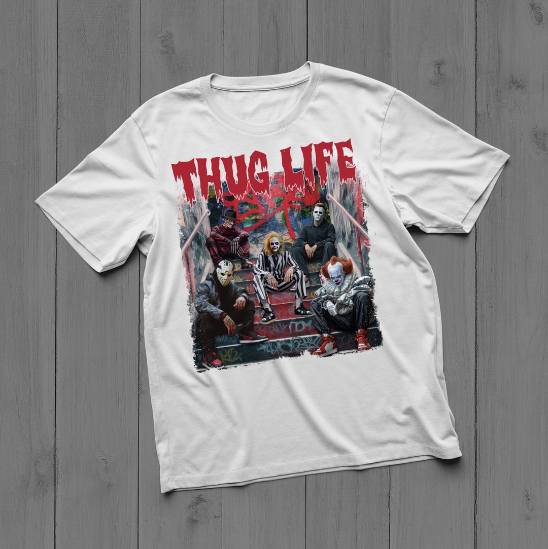 HALLOWEEN THUG LIFE Squad Png Digital File Instant Download - Etsy