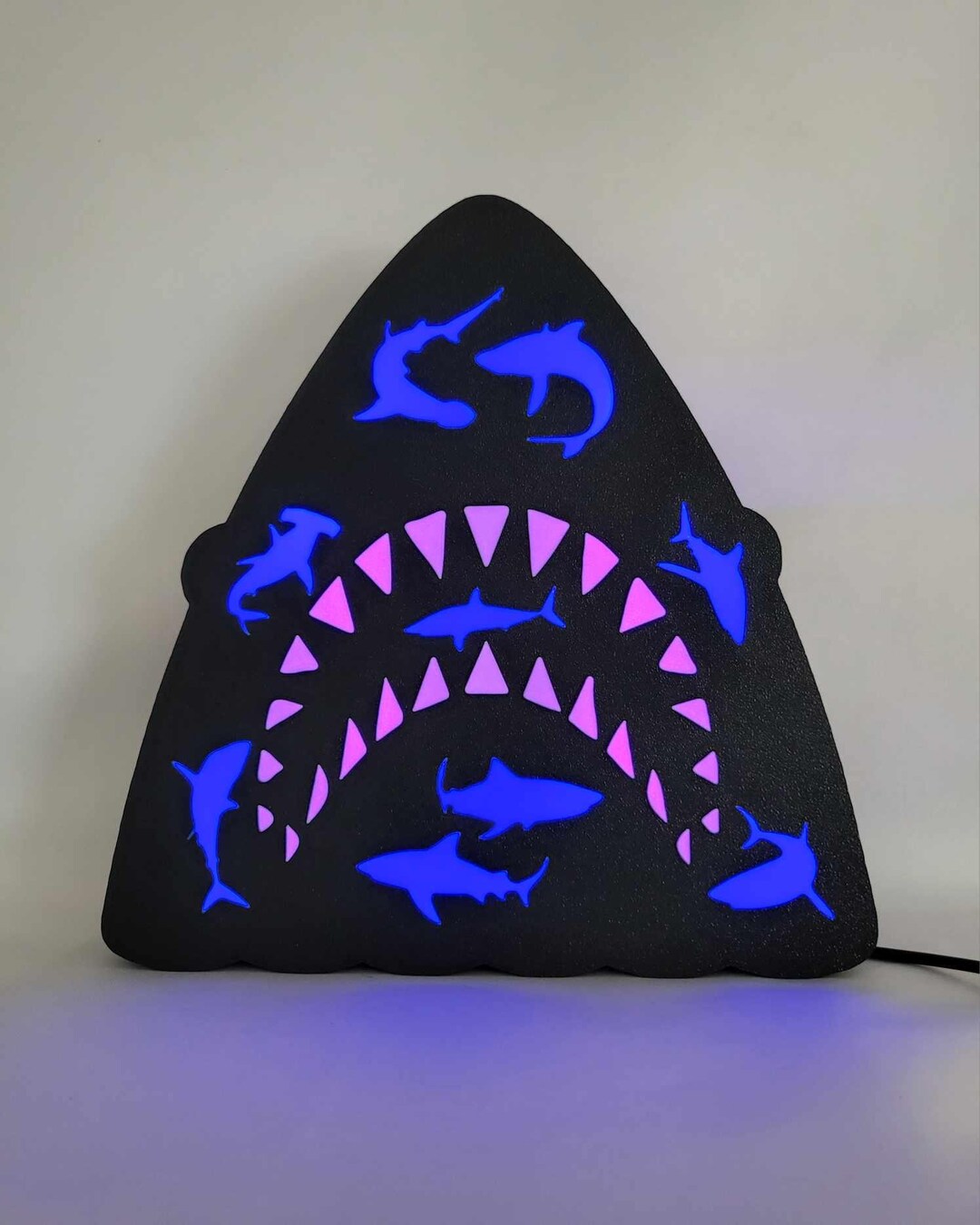 Sharkhead Lightscape LED Display - Etsy