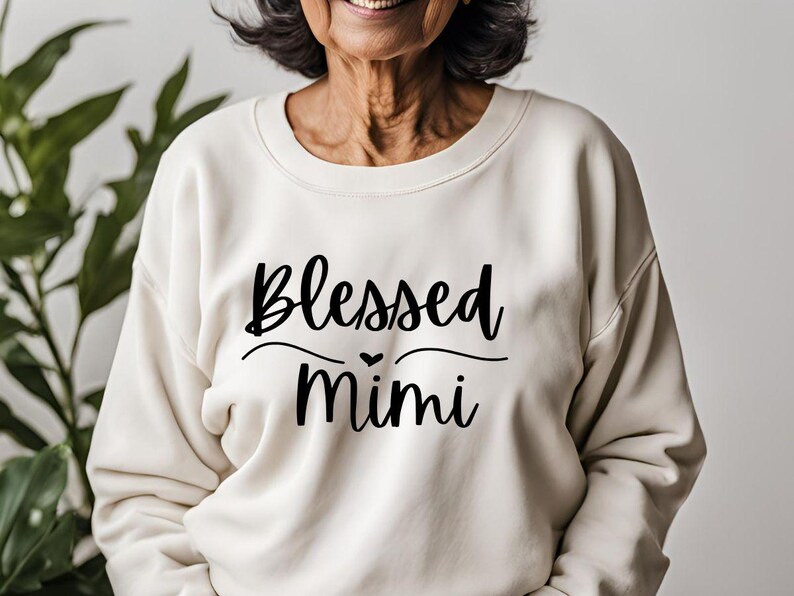 Mimi SVG | Mimi SVG Design for Cricut & Silhouette | Mimi Sweatshirt ...