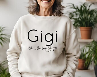 Gigi SVG Gigi SVG Design for Cricut & Silhouette, Digital Download for ...