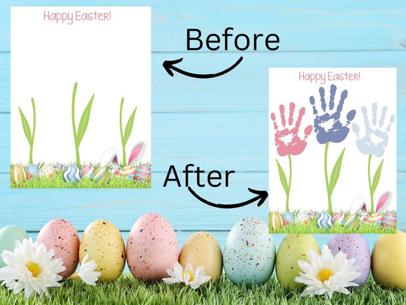 Easter Handprint, Easter Handprint Art, Preschool Handprint, Handprint ...