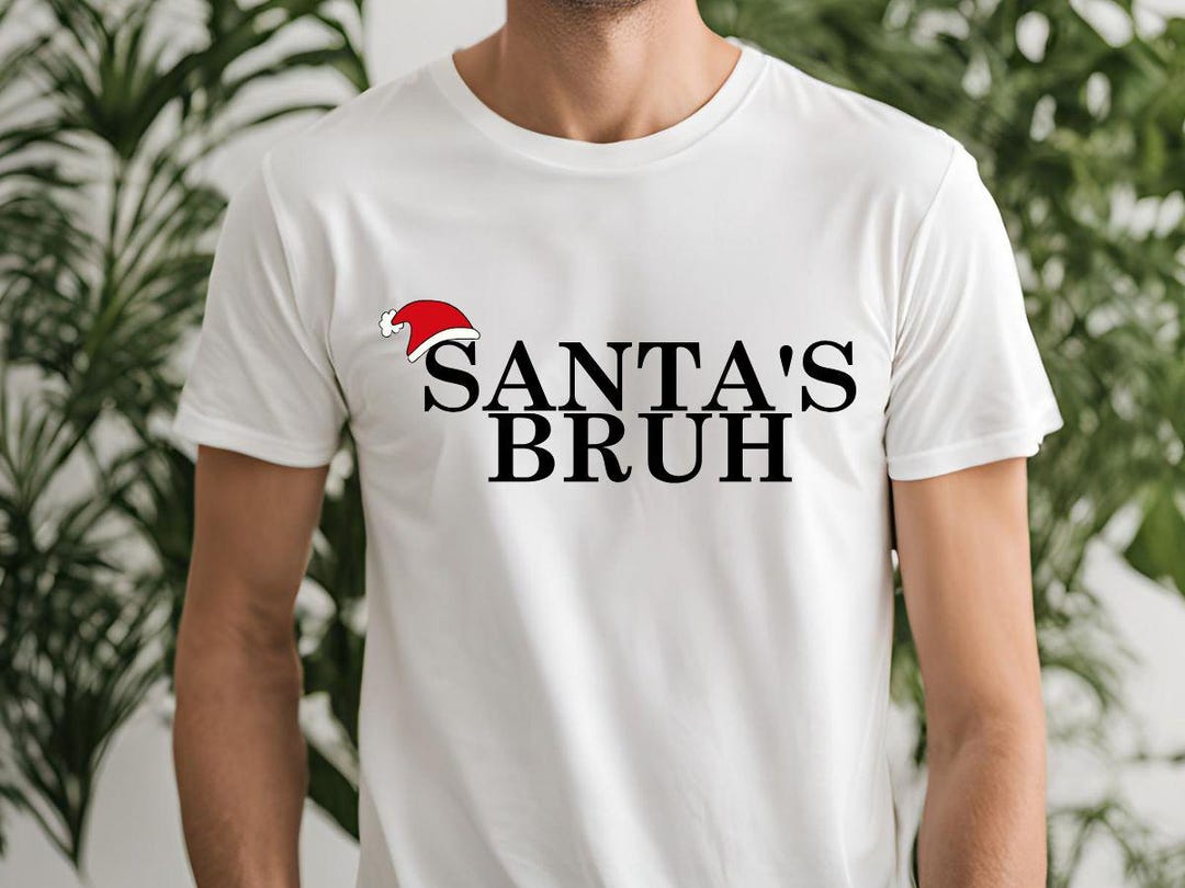 Bruh SVG | Funny Santa Bruh SVG Design for Christmas Crafts, DIY ...