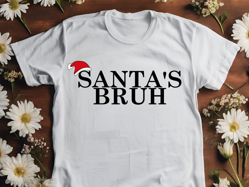 Bruh SVG | Funny Santa Bruh SVG Design for Christmas Crafts, DIY ...