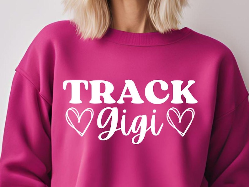 Gigi SVG, Track and Field SVG, Track Gigi SVG, Gigi Sweatshirt, Proud ...