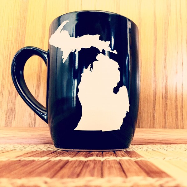 Michigan Mug - Etsy