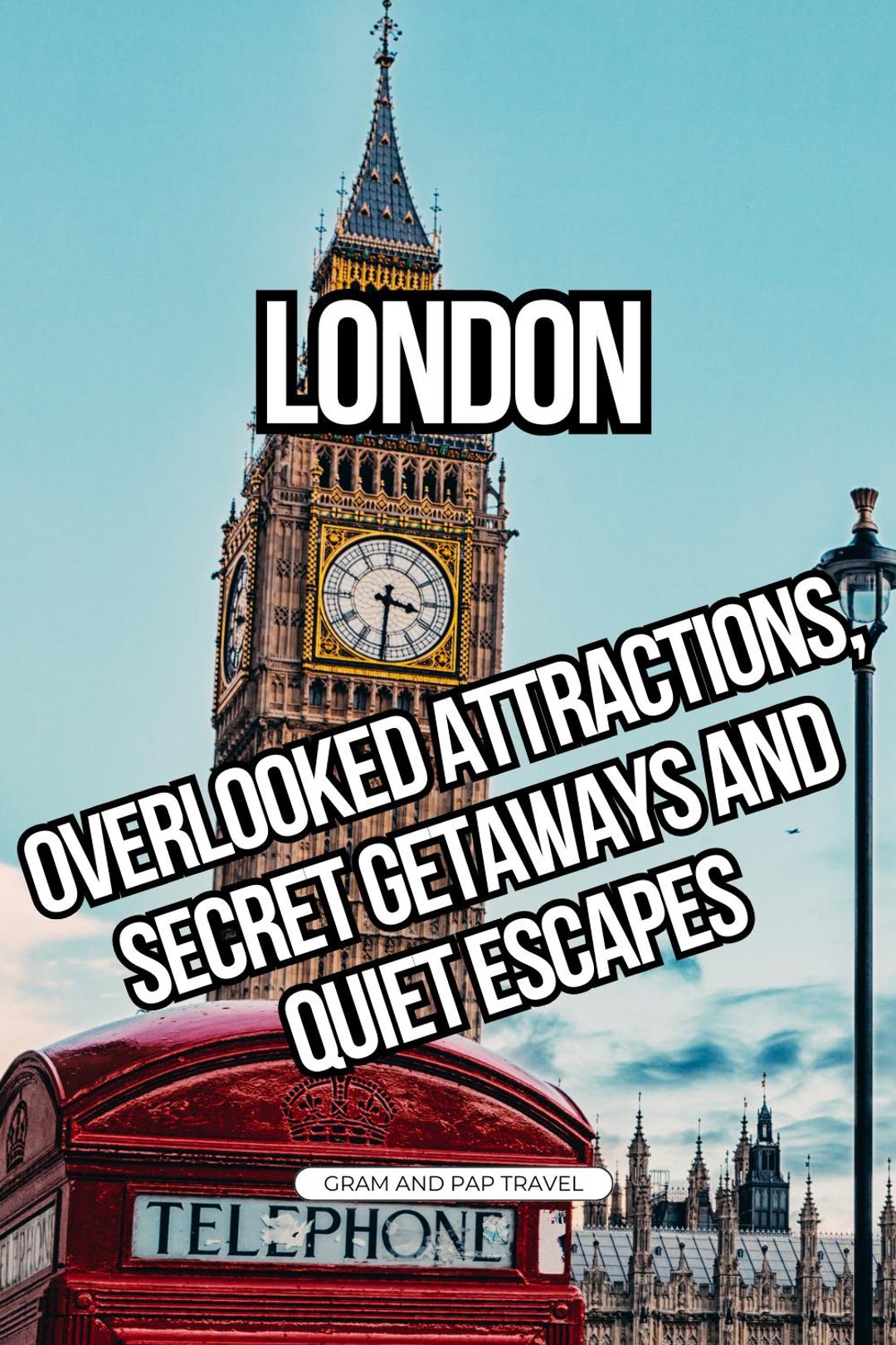 London: Overlooked Attractions, Secret Getaways and Quiet Escapes - Etsy