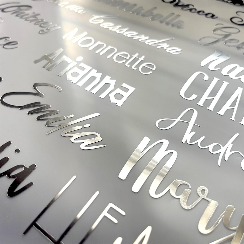 Personalized Cursive Name Stickers: Party Favors Supplies, Wedding ...
