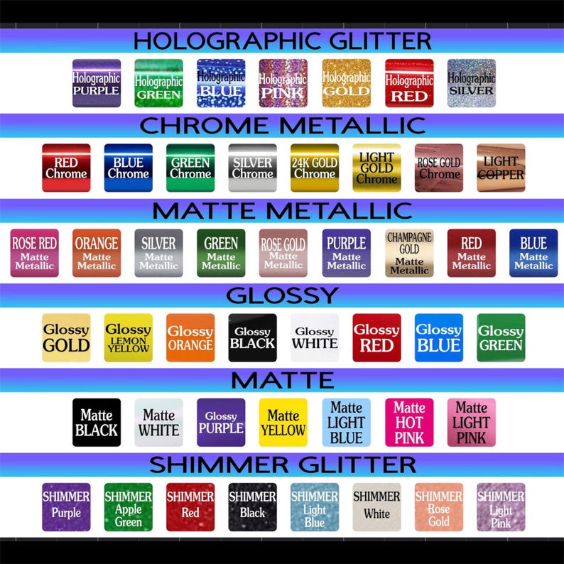 Personalized Name Decal: Custom Text Name, Metallic Gold Matte Glossy ...