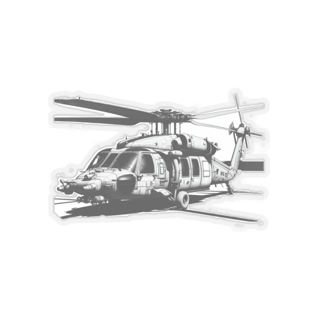 MH-60 NAVY /ARMY Helicopter Sticker - Etsy