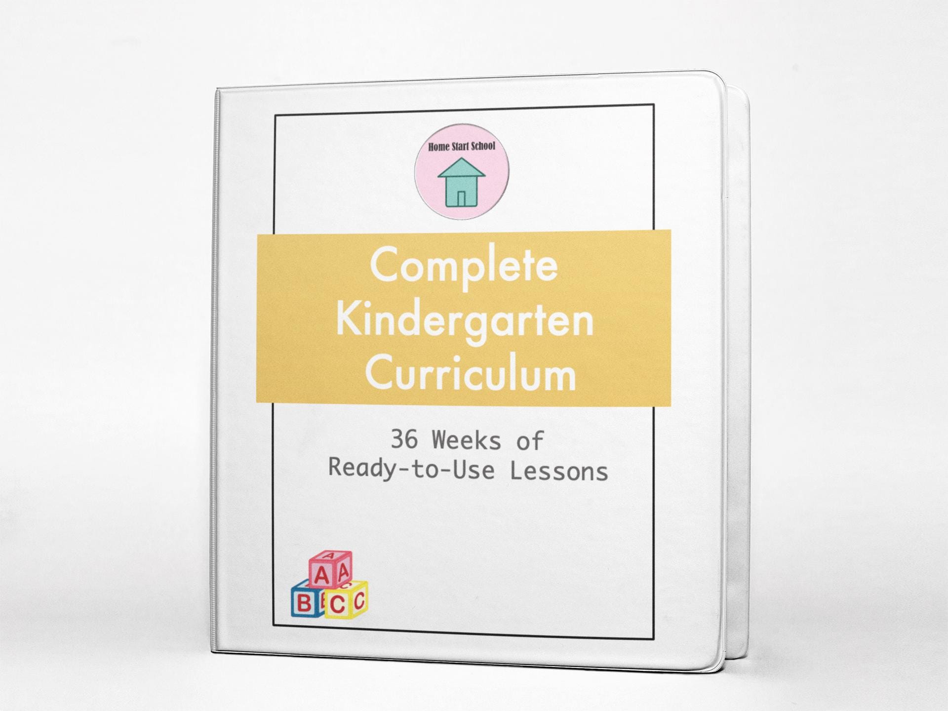 Kindergarten Homeschool Curriculum | 36-week All-in-one Learning Kit - Etsy