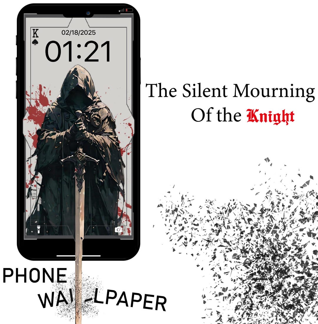 Knight Playing Card Wallpaper, Dark Theme, King of Spades, High Quality ...