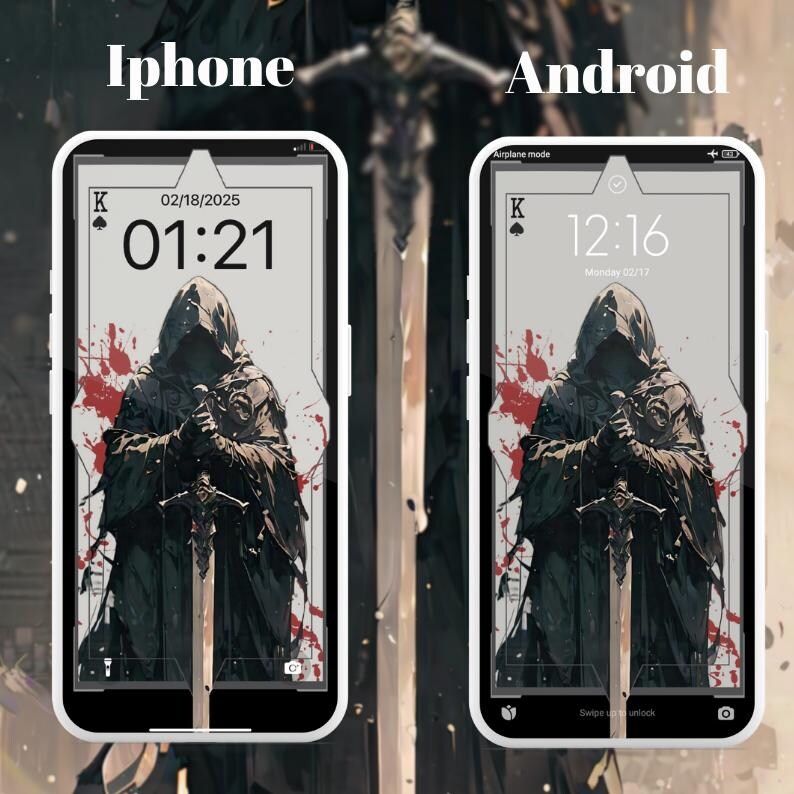 Knight Playing Card Wallpaper, Dark Theme, King of Spades, High Quality ...