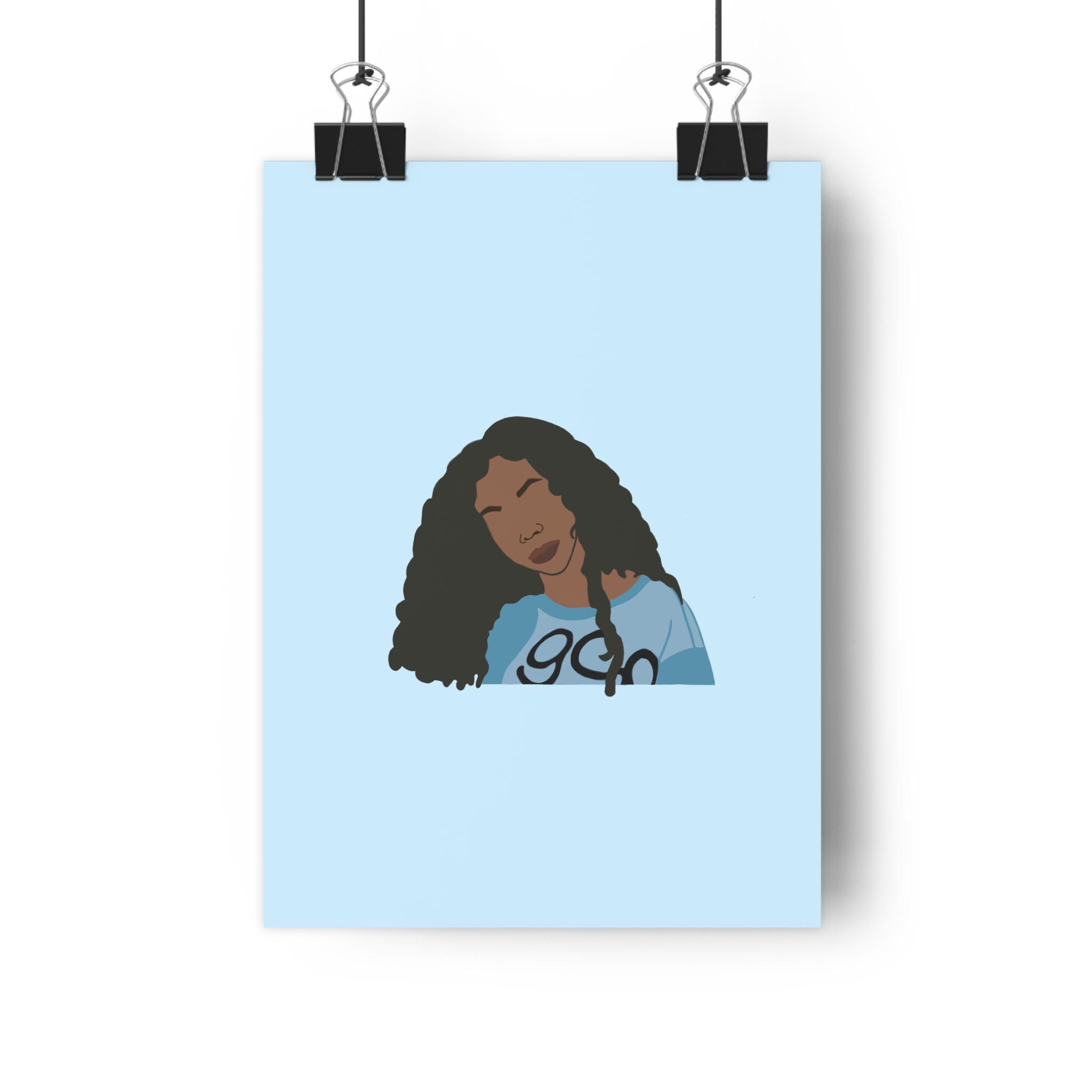 SZA Vector Wall Art Print Decor - Etsy