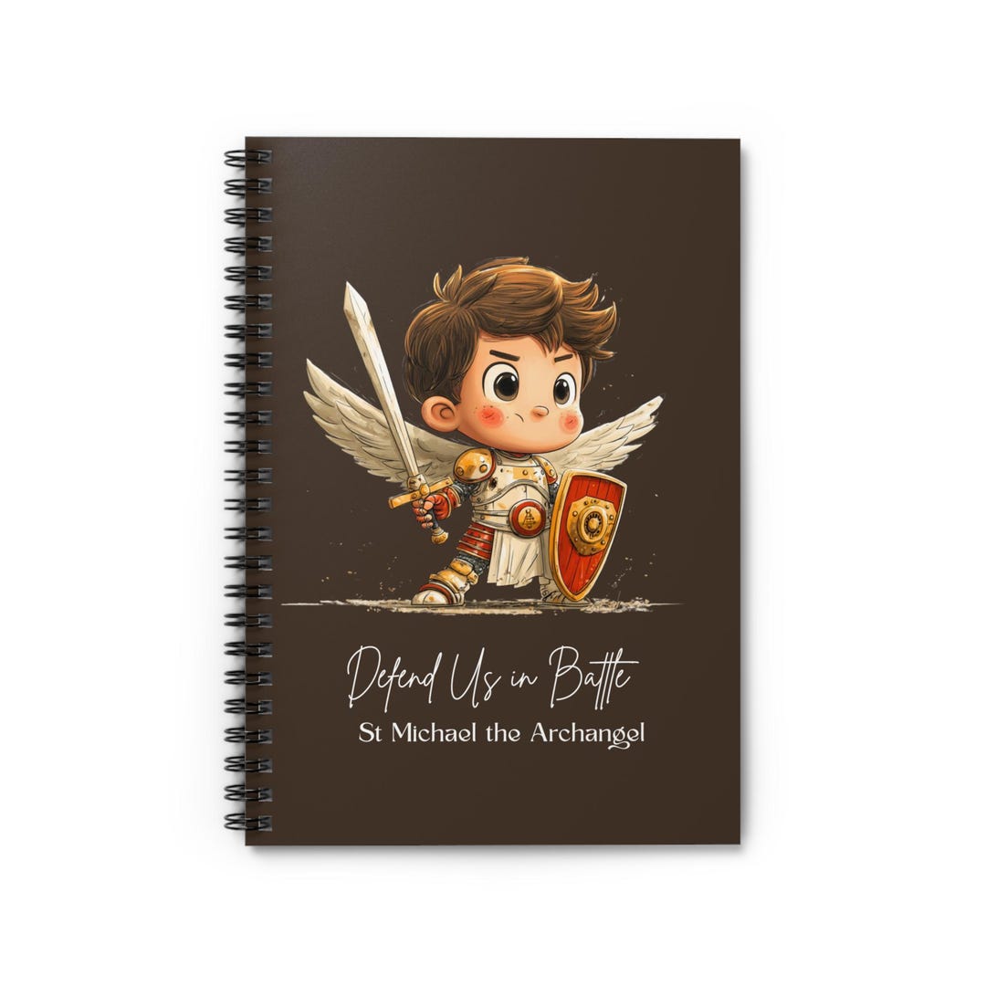 Saint Michael the Archangel Journal Catholic Notebook Faith-inspired ...