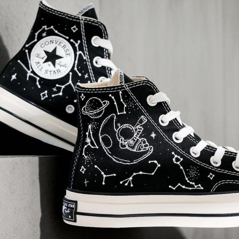 Planets Custom Shoes - Etsy