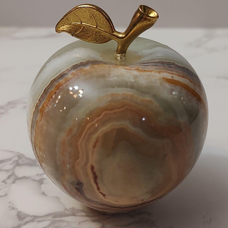 Marble Paperweight - Etsy
