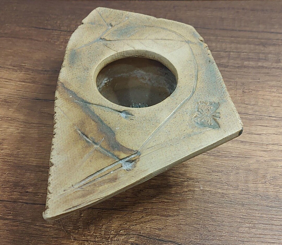 Trapezoid Vase Flat Curved Leaf Butterfly Pressed Flowers Pot B12 - Etsy