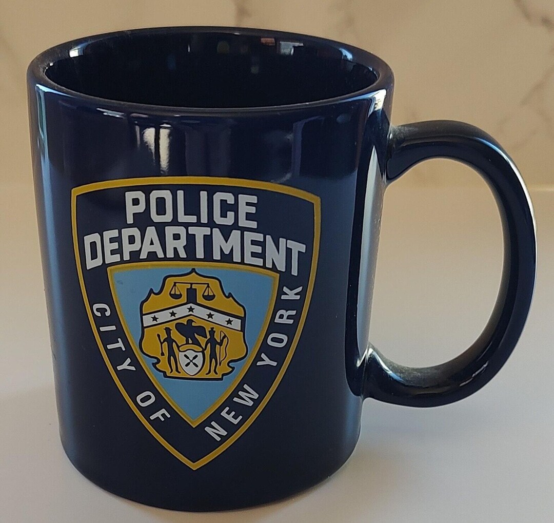 NYPD City of New York Police Department Blue 11oz Coffee Mug Ceramic A1 ...