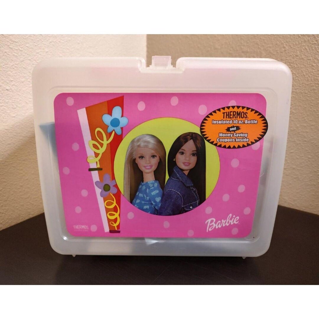 Vintage Barbie Fun House Plastic Lunch Box, Barbie and Friends ...