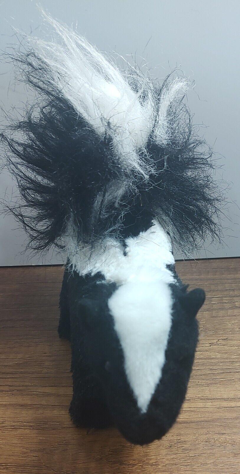 Douglas Skunk Plush Stuffed Animal Black White Woodland Realistic 9 ...