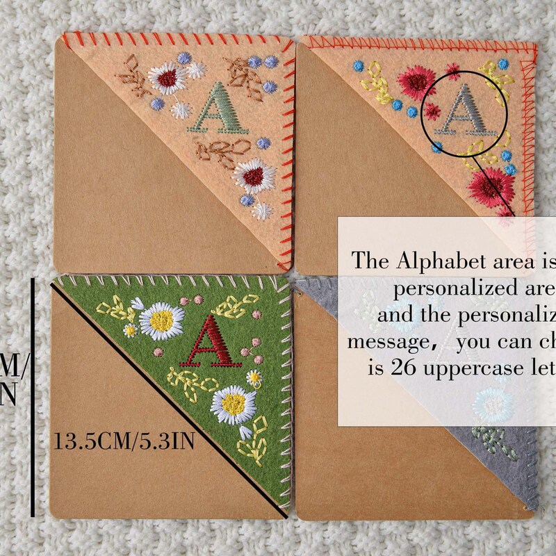 Corner Bookmark - Etsy