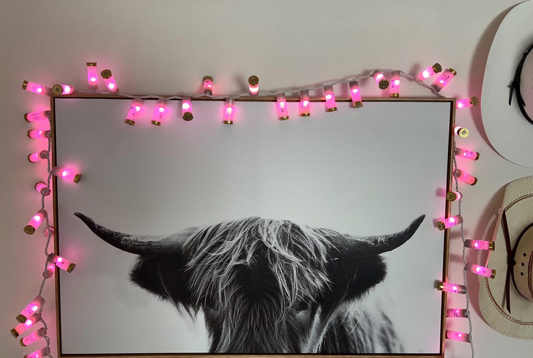 Shotgun Shell Lights Pink - Etsy
