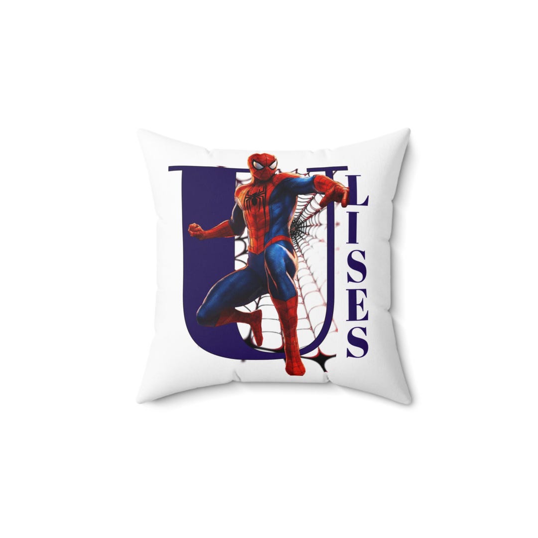 Personalized Kids Pillow With Name, Custom Cartoon Character Cushion ...