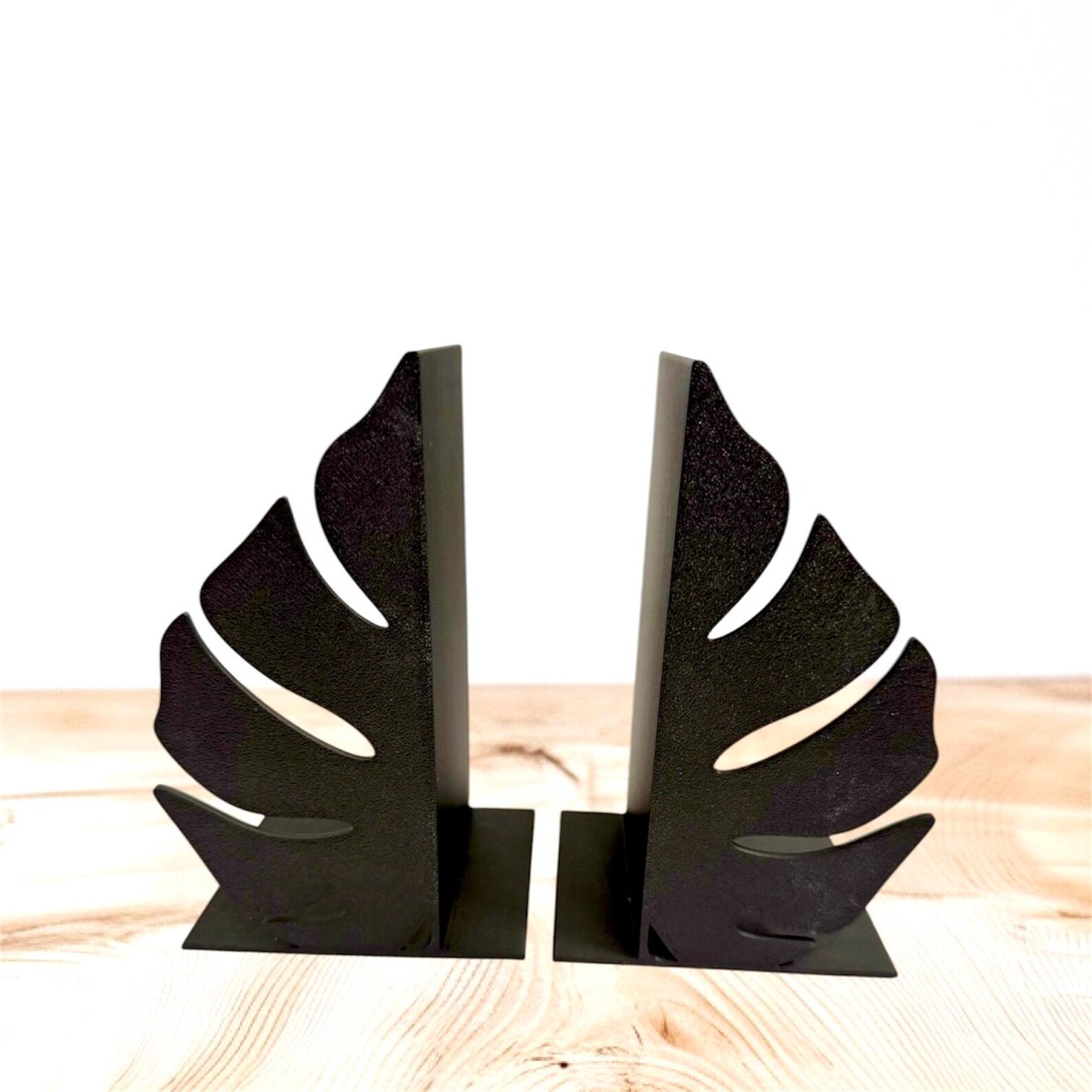 Monstera Bookends, Modern Bookends, Minimalist Bookends, Housewarming ...