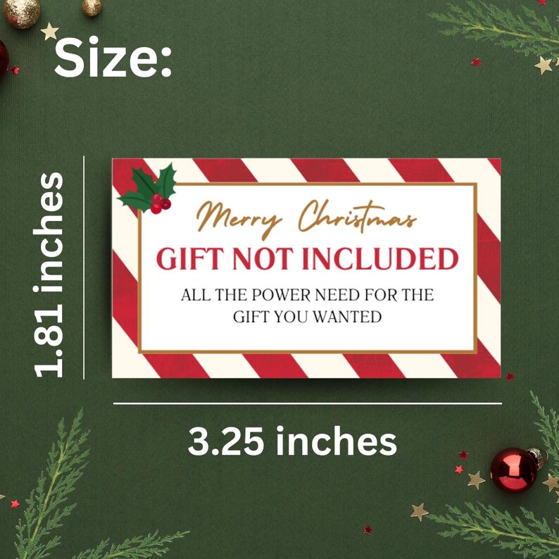 Funny Christmas Gift Tags - Printable White Elephant Labels (PDF) - Etsy