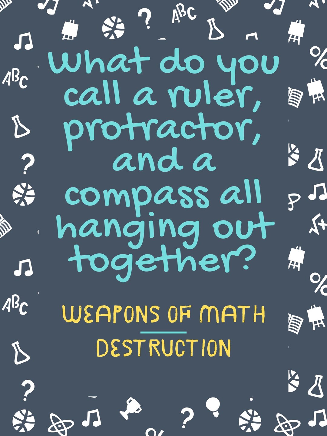 Math Classroom Poster Set of 4 - Etsy