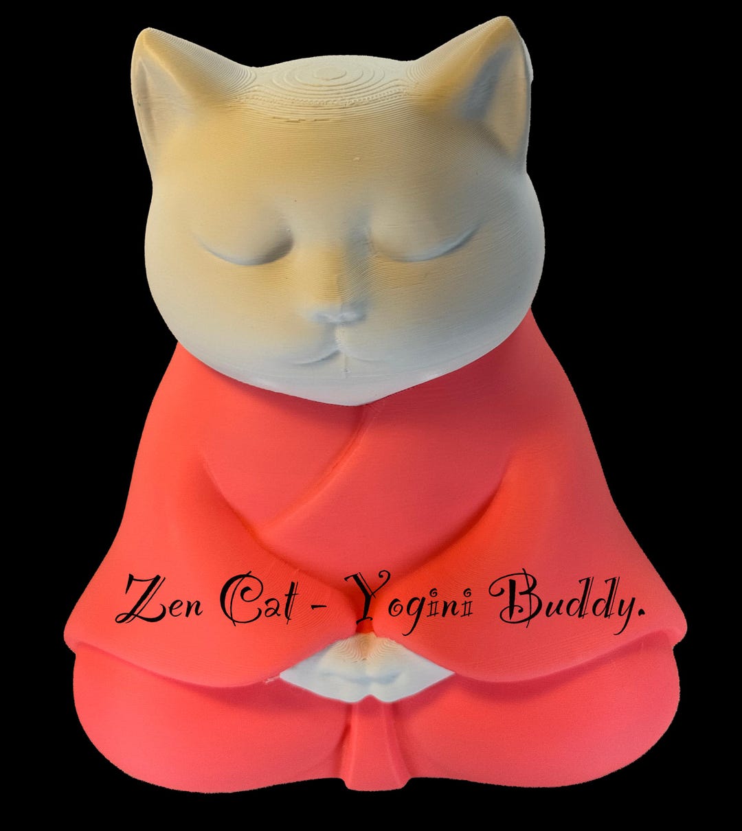 Zen Cat - Your Yogini Buddy! - Etsy