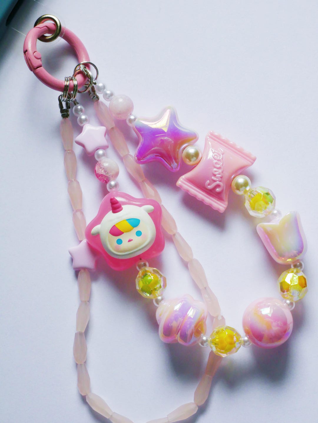Pucky Lucky Star Phone Charm - Etsy