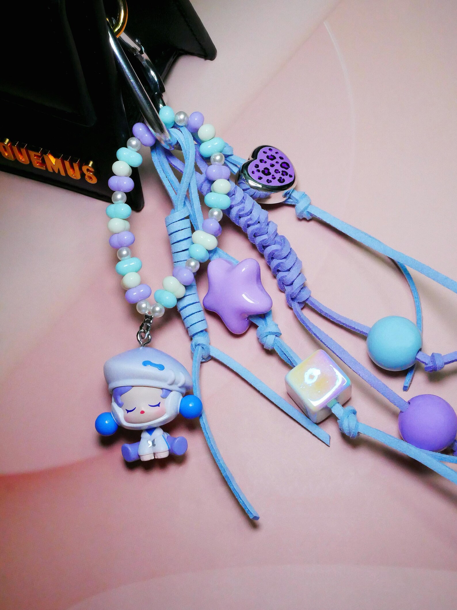 Skullpanda Meditator Bag/phone Charm/keychain - Etsy