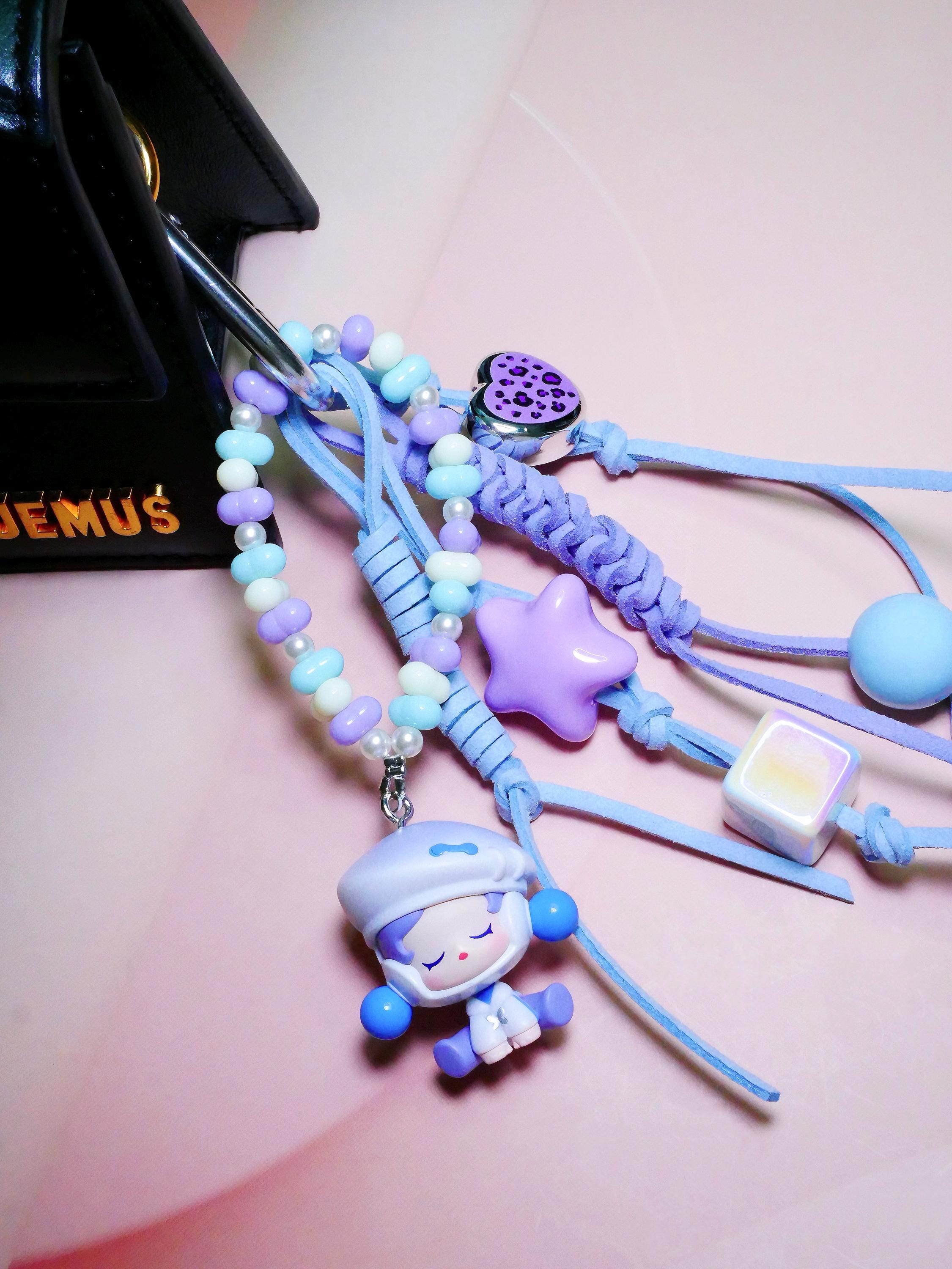 Skullpanda Meditator Bag/phone Charm/keychain - Etsy