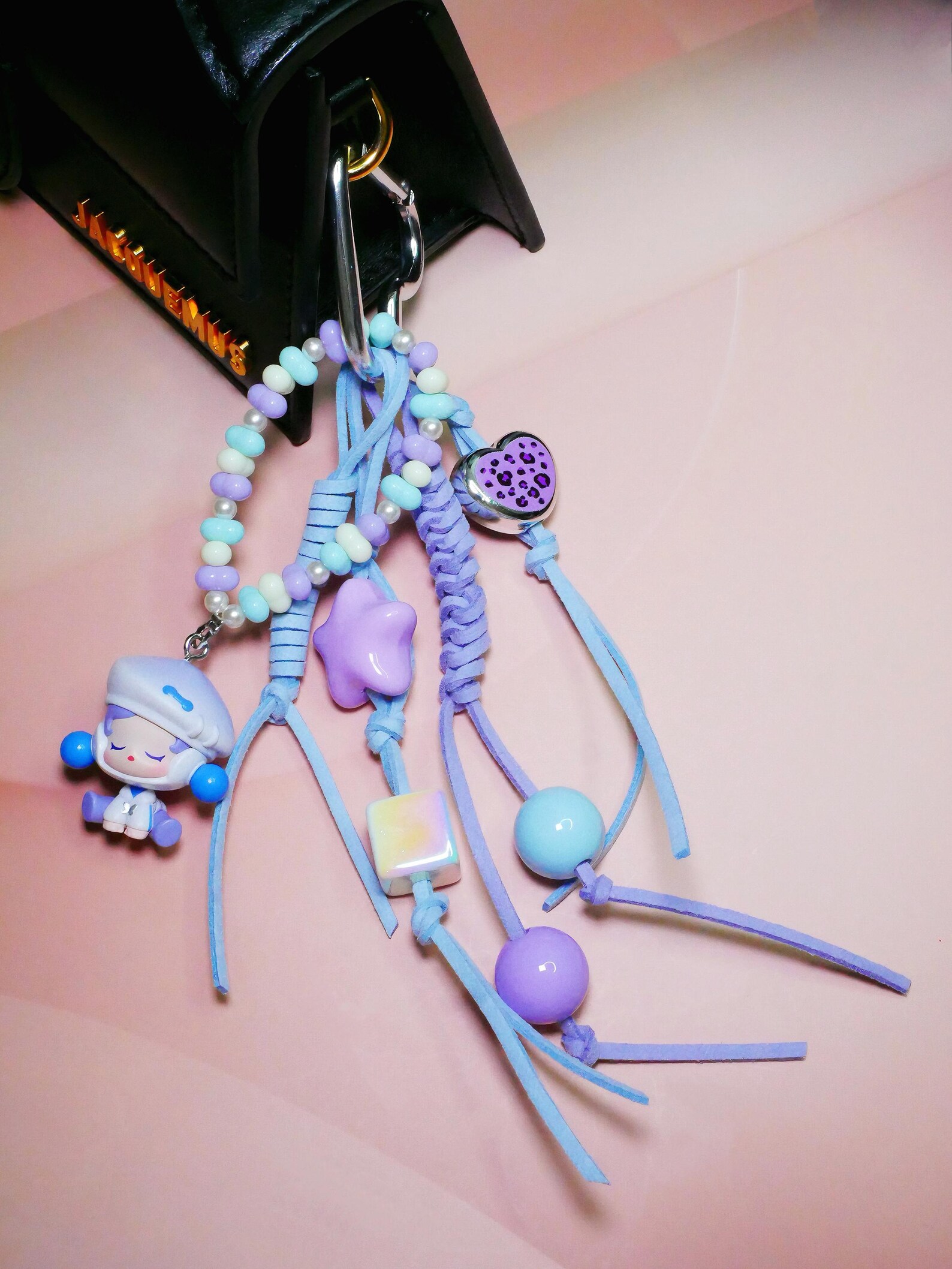 Skullpanda Meditator Bag/phone Charm/keychain - Etsy