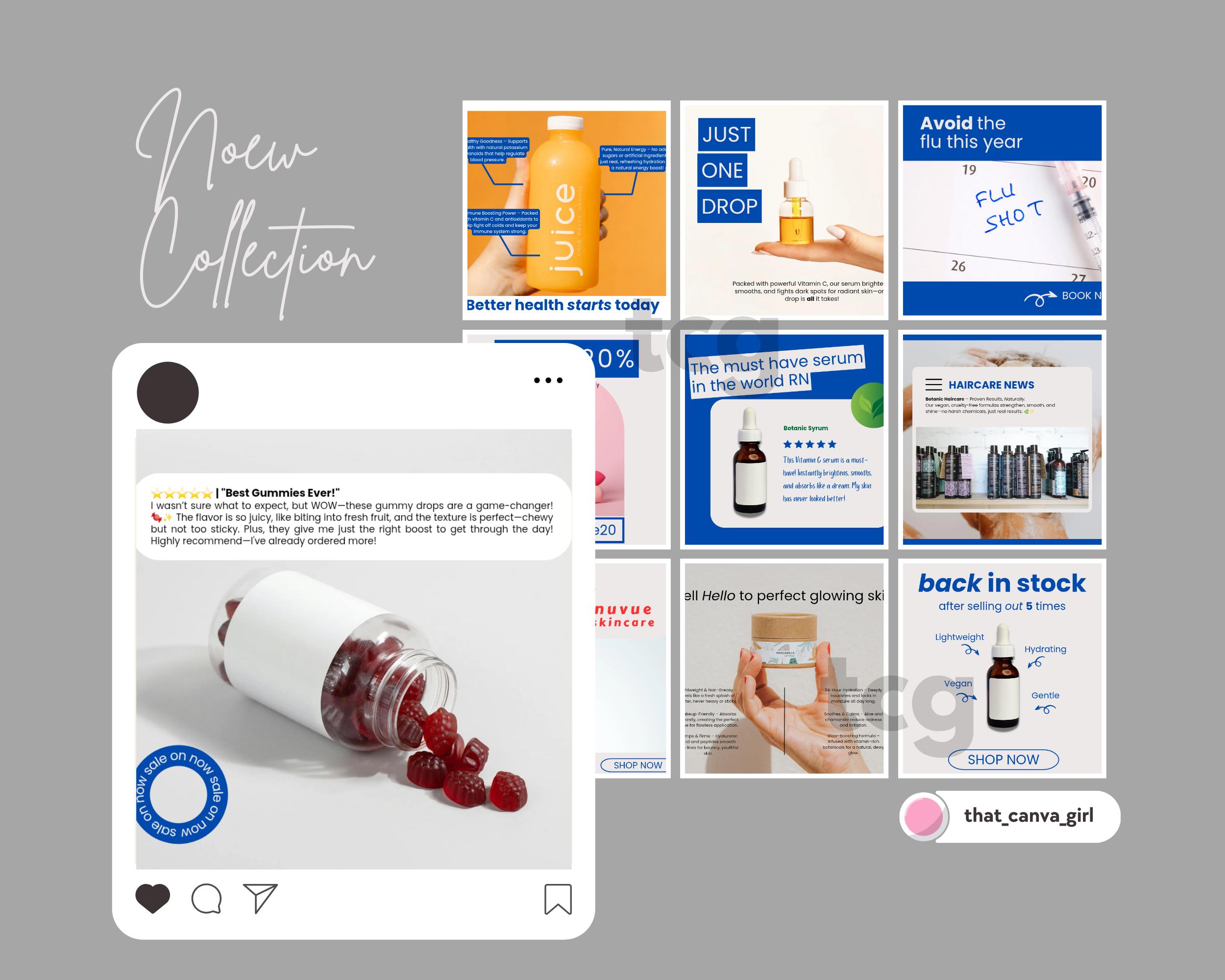 Editable Canva Social Media Template | Facebook Feed Post for Chemists ...