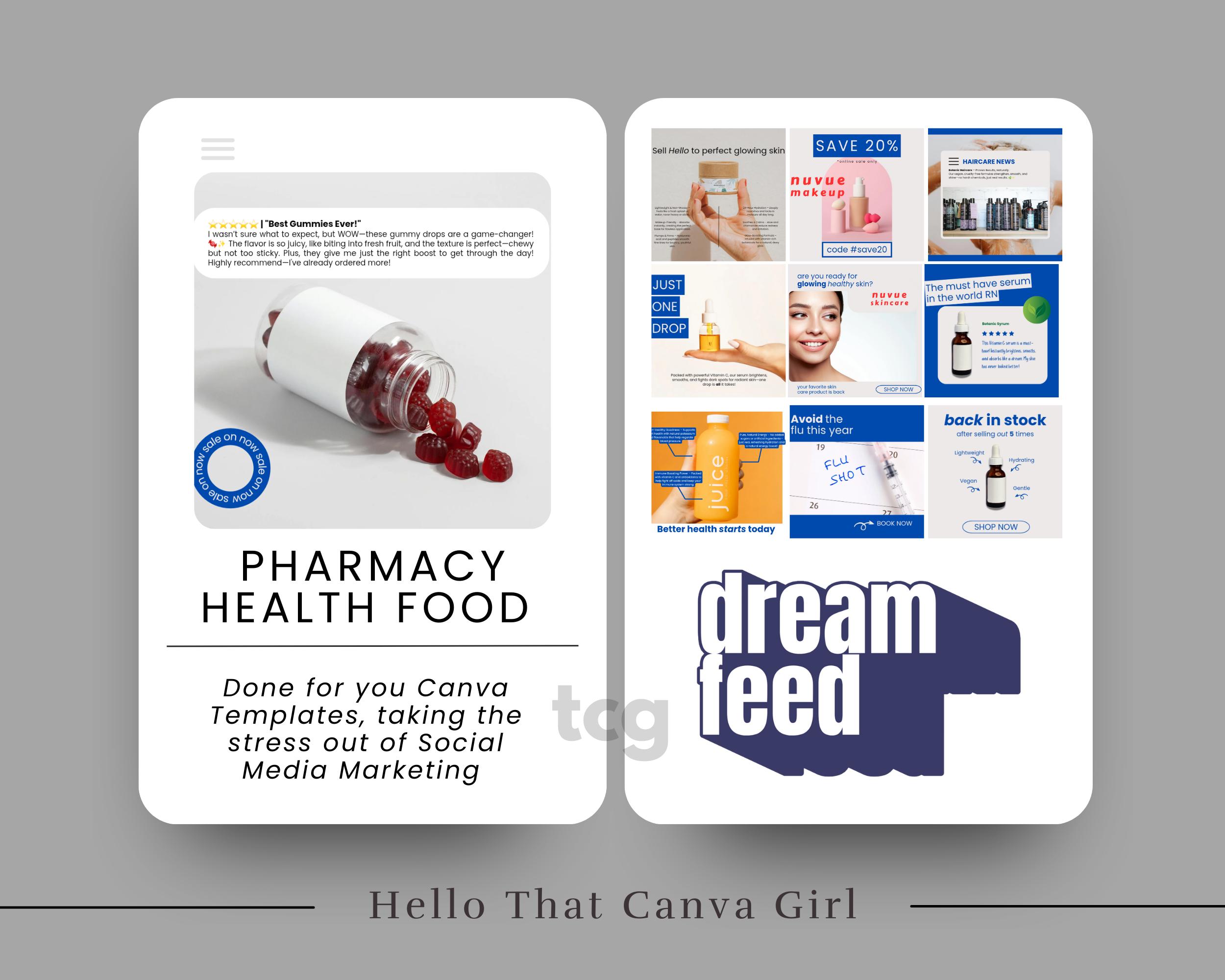 Editable Canva Social Media Template | Facebook Feed Post for Chemists ...
