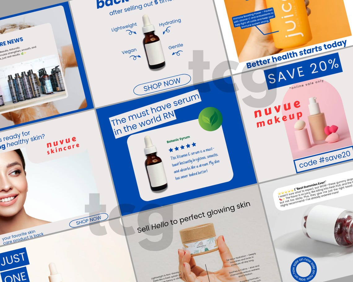 Editable Canva Social Media Template | Facebook Feed Post for Chemists ...