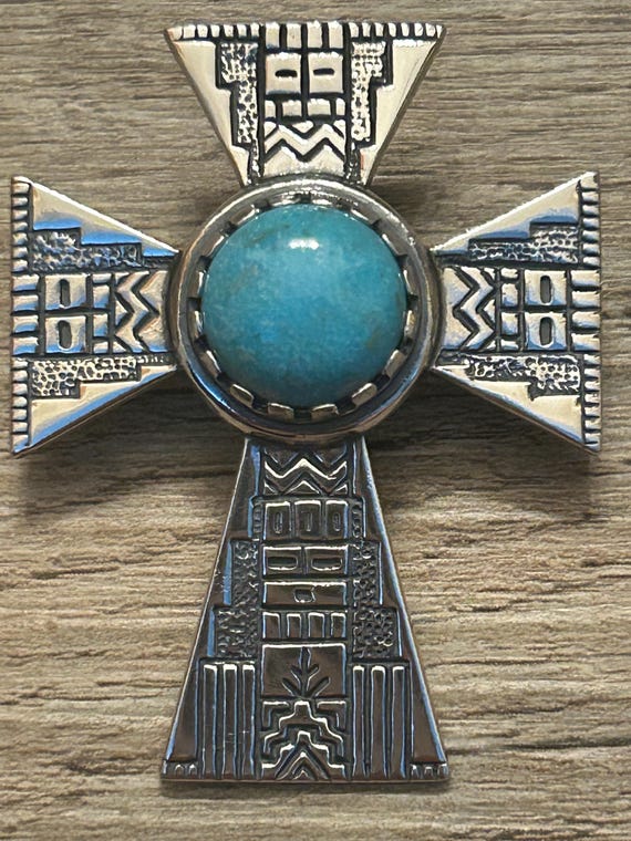 Carolyn Pollack Roderick Tenerio Cross Sterling Silve… - Gem